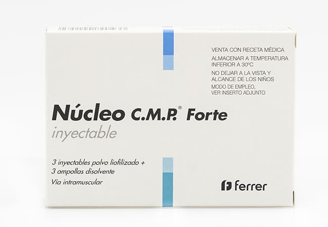 NUCLEO CMP FORTE INYECTABLE 3 AMPOLLAS