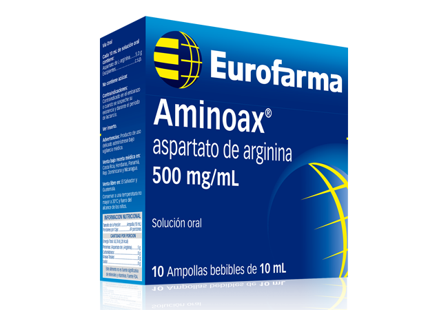 AMINOAX 500 MG SOLUCIÓN VIA ORAL