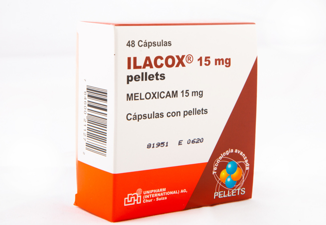 ILACOX 15 MG TABLETAS VIA ORAL