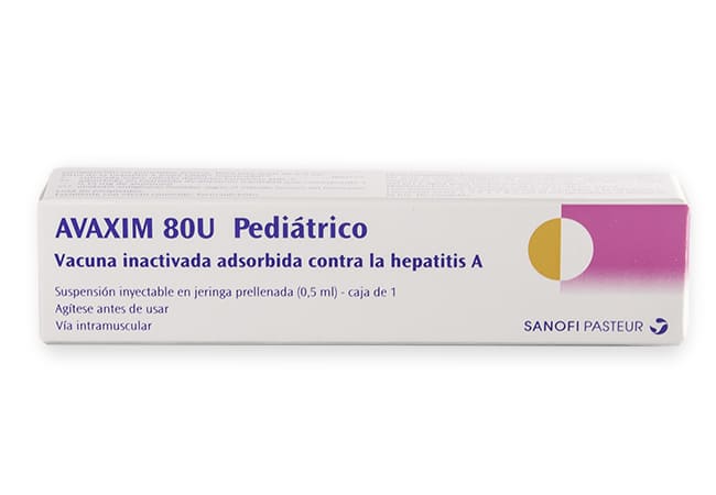 AVAXIM 80 INYECCIÓN 0.5 CC 1 DOSIS
