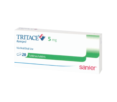TRITACE 5 MG COMPRIMIDOS VÍA ORAL