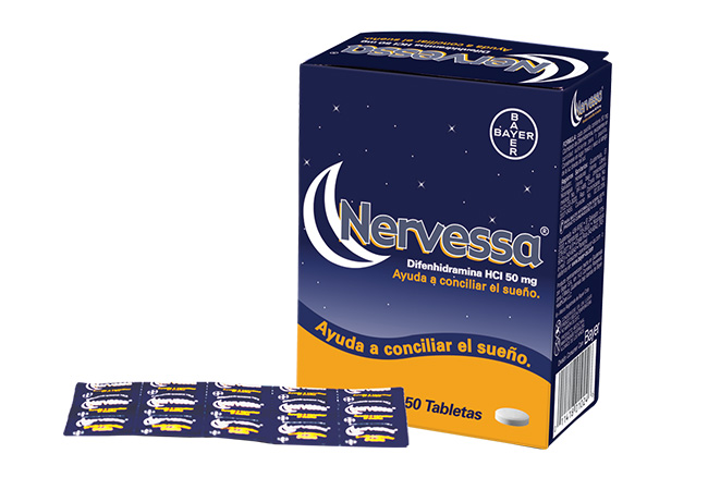 NERVESSA TABLETAS VIA ORAL