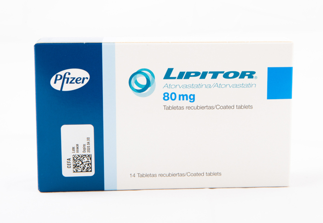 LIPITOR 80 MG TABLETAS VIA ORAL