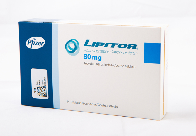 LIPITOR 80 MG TABLETAS VIA ORAL