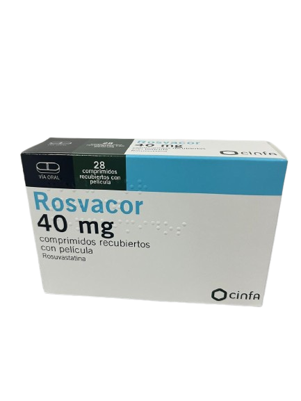 ROSVACOR TABLETAS 40 MG X 28 UNIDADES
