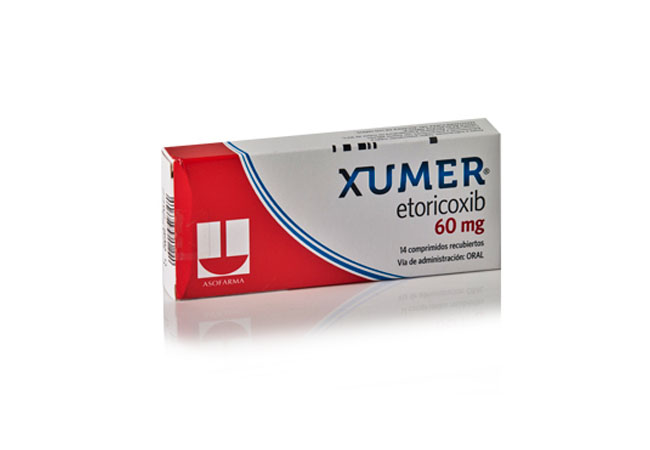 XUMER 60 mg x 14 COMPRIMIDOS