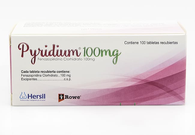 PYRIDIUM 100 MG TABLETAS VIA ORAL