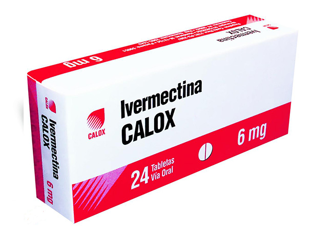 CALOX IVERMECTINA 6 MG TABLETAS VÍA ORAL