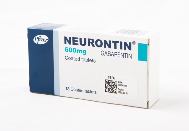 NEURONTIN 600 MG TABLETAS VIA ORAL