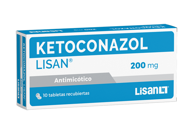 LISAN KETOCONAZOL 200 MG TABLETAS VÍA ORAL