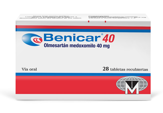 BENICAR 40MG TABLETAS VIA ORAL X28