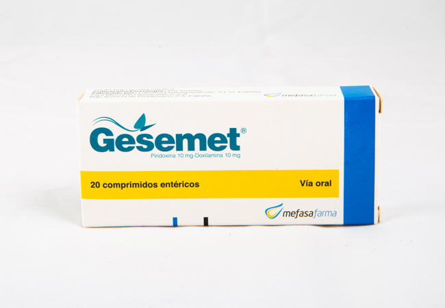 GESEMET 10 MG TABLETAS VIA ORAL