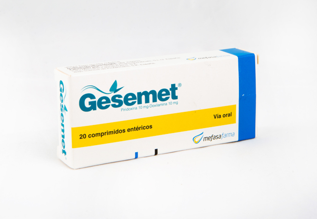GESEMET 10 MG TABLETAS VIA ORAL