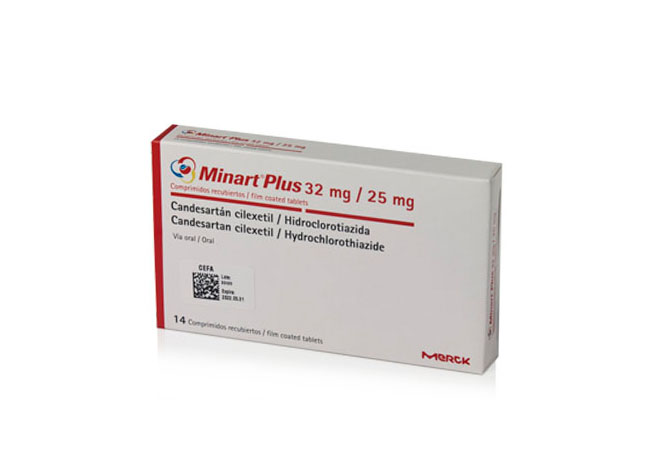 MINART PLUS 32/12.5 mg x 14 COMPRIMIDOS