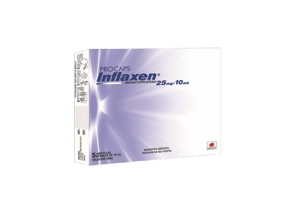 INFLAXEN SOLUCION 25/10 MG/ML AMPOLLA BEBIBLE