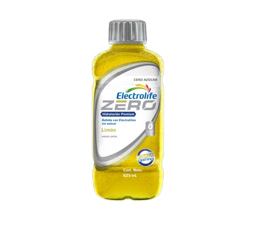 ELECTROLIFE ZERO SABOR LIMON 625 ML
