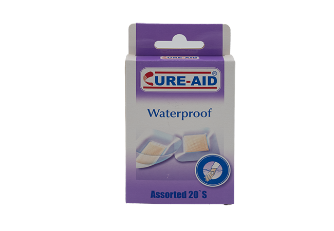 CURE AID CURITA IMPERMEABLE 20 UNIDADES