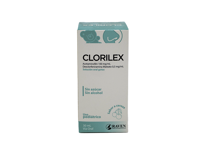 CLORILEX PEDIÁTRICO 100/0.5 MG/ML