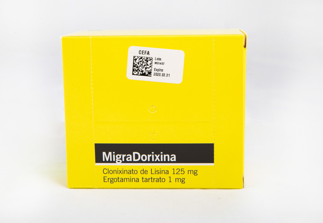 MIGRADORIXINA TABLETAS VIA ORAL