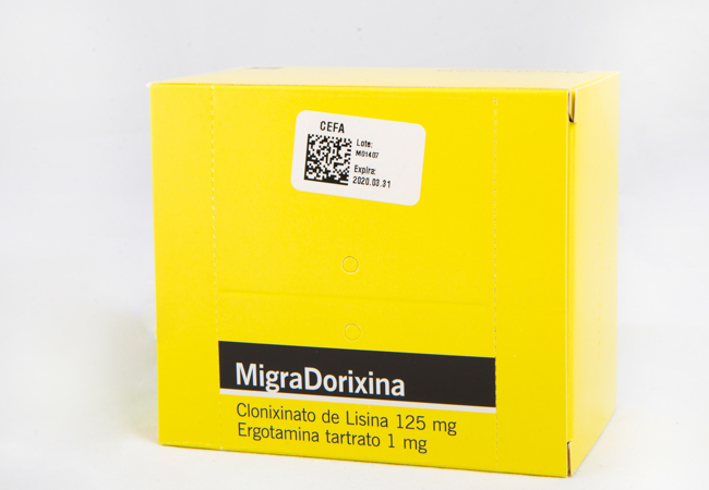 MIGRADORIXINA TABLETAS VIA ORAL