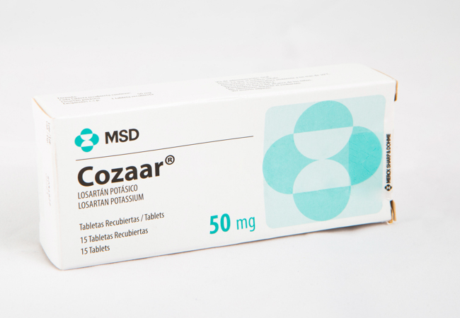 COZAAR 50 MG TABLETAS VIA ORAL