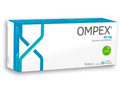OMPEX 40 MG TABLETAS VÍA ORAL