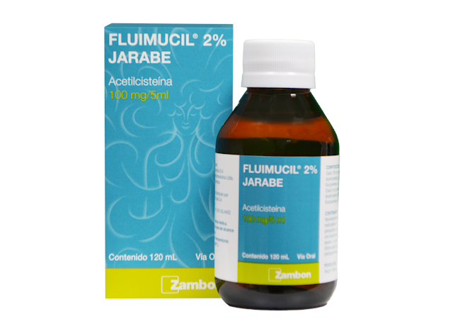 FLUIMUCIL JARABE 100 MG/ 5 ML 120 ML