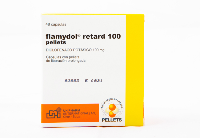 FLAMYDOL 100 MG TABLETAS VIA ORAL