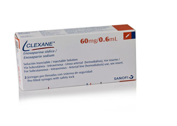 CLEXANE 60 mg 0.6 ml SOLUCION INYECTABLE