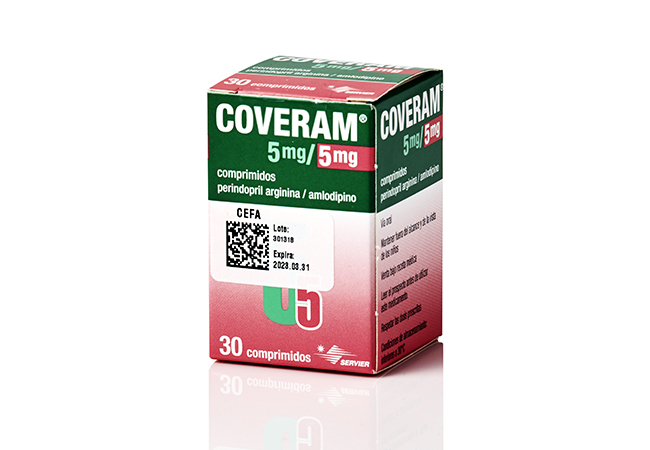 COVERAM 5 MG/5MG TABLETAS VIA ORAL