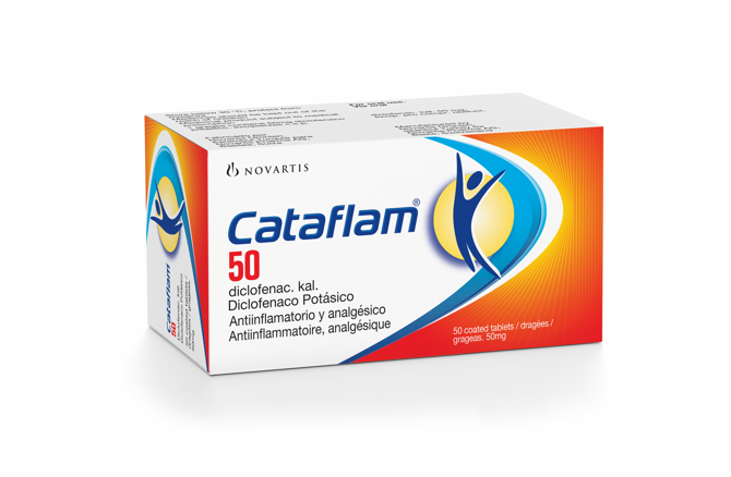 Cataflam 50 mg Diclofenaco Potásico | Farmacia Fischel