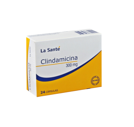 LA SANTE CLINDAMICINA 300 mg x 24 CAPSULAS