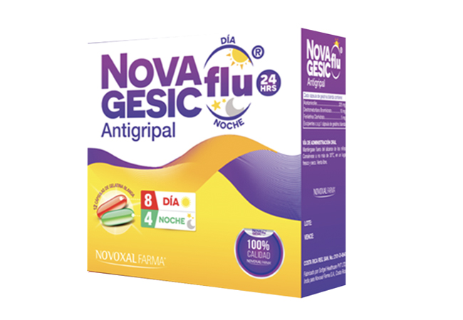 Novagesic Flu Día y Noche Cápsulas | Farmacia Fischel
