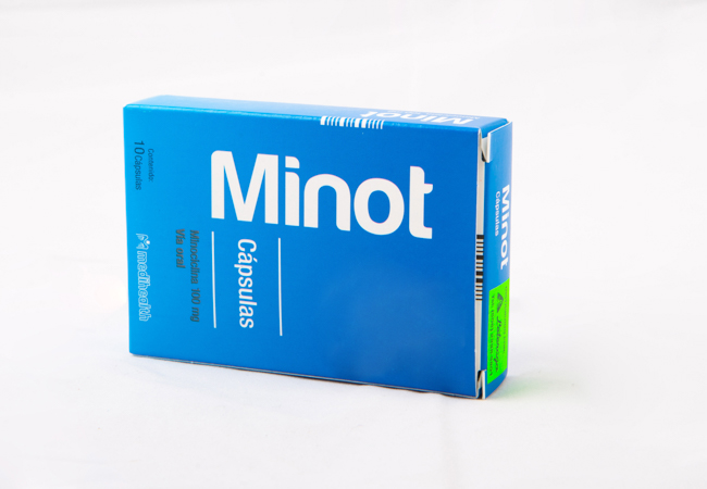 MINOT 100 MG TABLETAS VIA ORAL