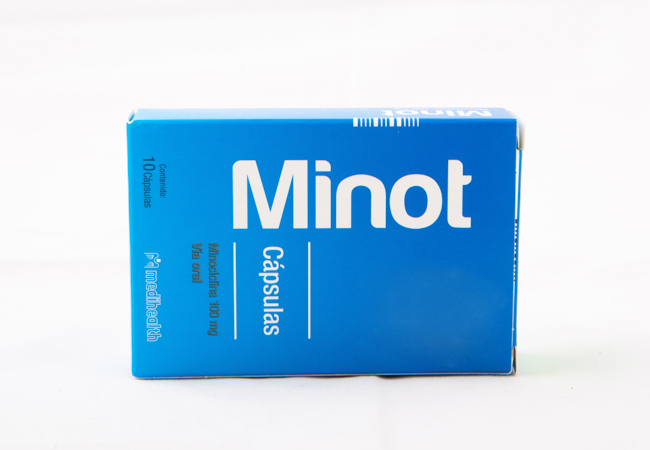 MINOT 100 MG TABLETAS VIA ORAL