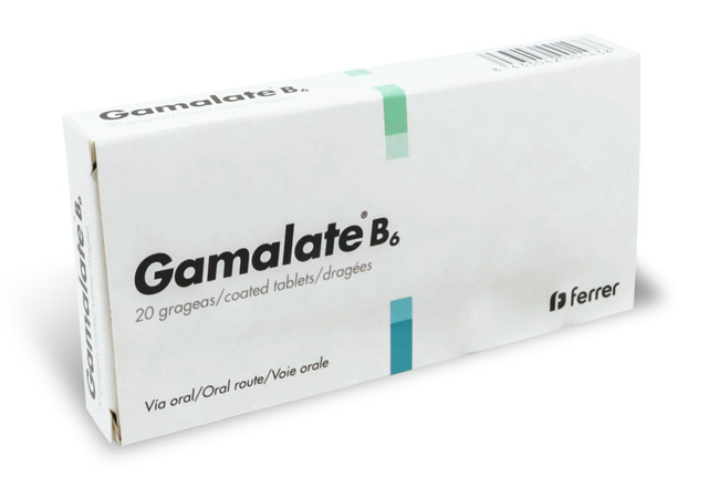 GAMALATE B6 TABLETAS VÍA ORAL