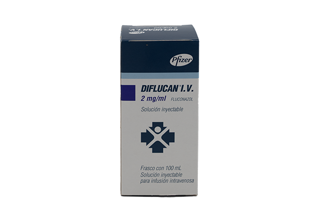 DIFLUCAN INTRAVENOSO INYECCIÓN 2 MG / ML 100 ML